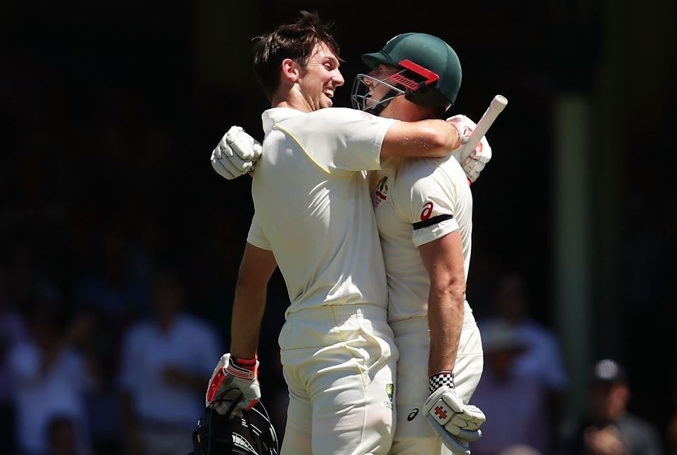 Marsh brothers sap life out of England as Australia declare with 303 ...