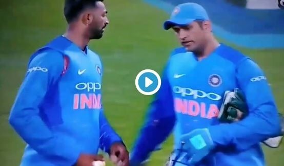 WATCH: Dhoni-Pandya plots Colin Munro’s dismissal